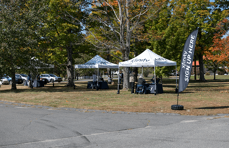 Xfinity Tent Event