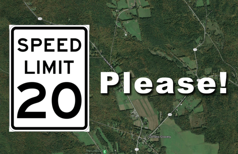 Please Slow Down!