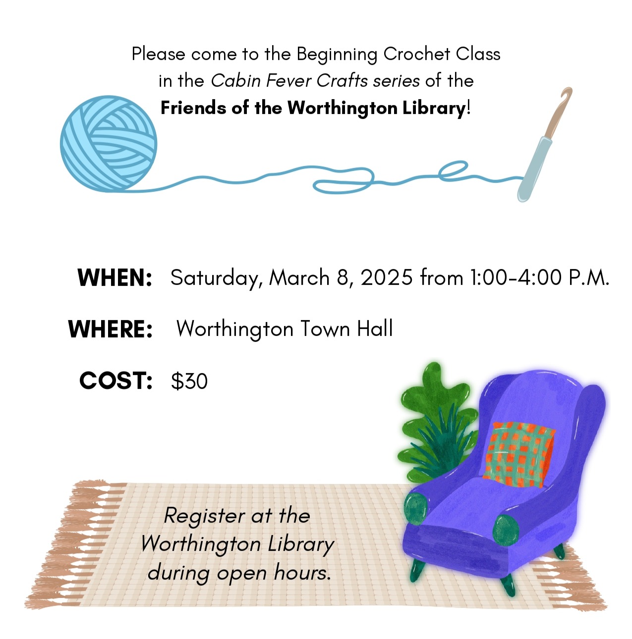 Beginner Crochet Class